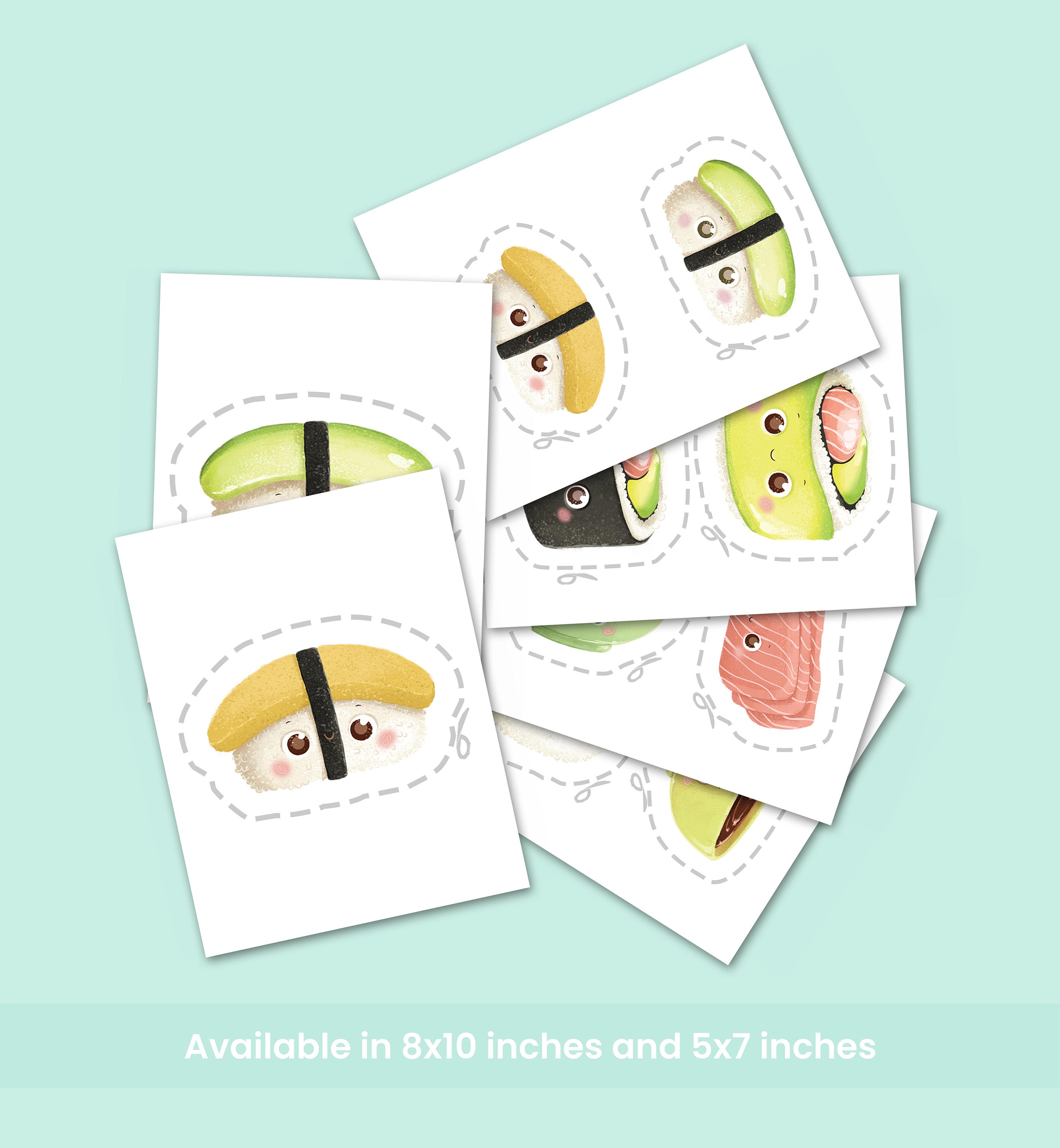 Sushi Banner Sushi Themed Party Sushi Bunting Sushi Kawaii Decorations ...