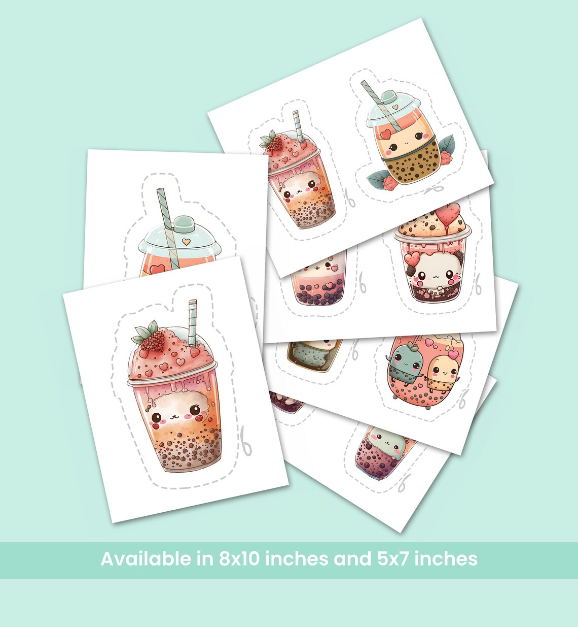 Boba Banner Bubble Tea Themed Party Boba Lovers Bunting Boba Themed ...