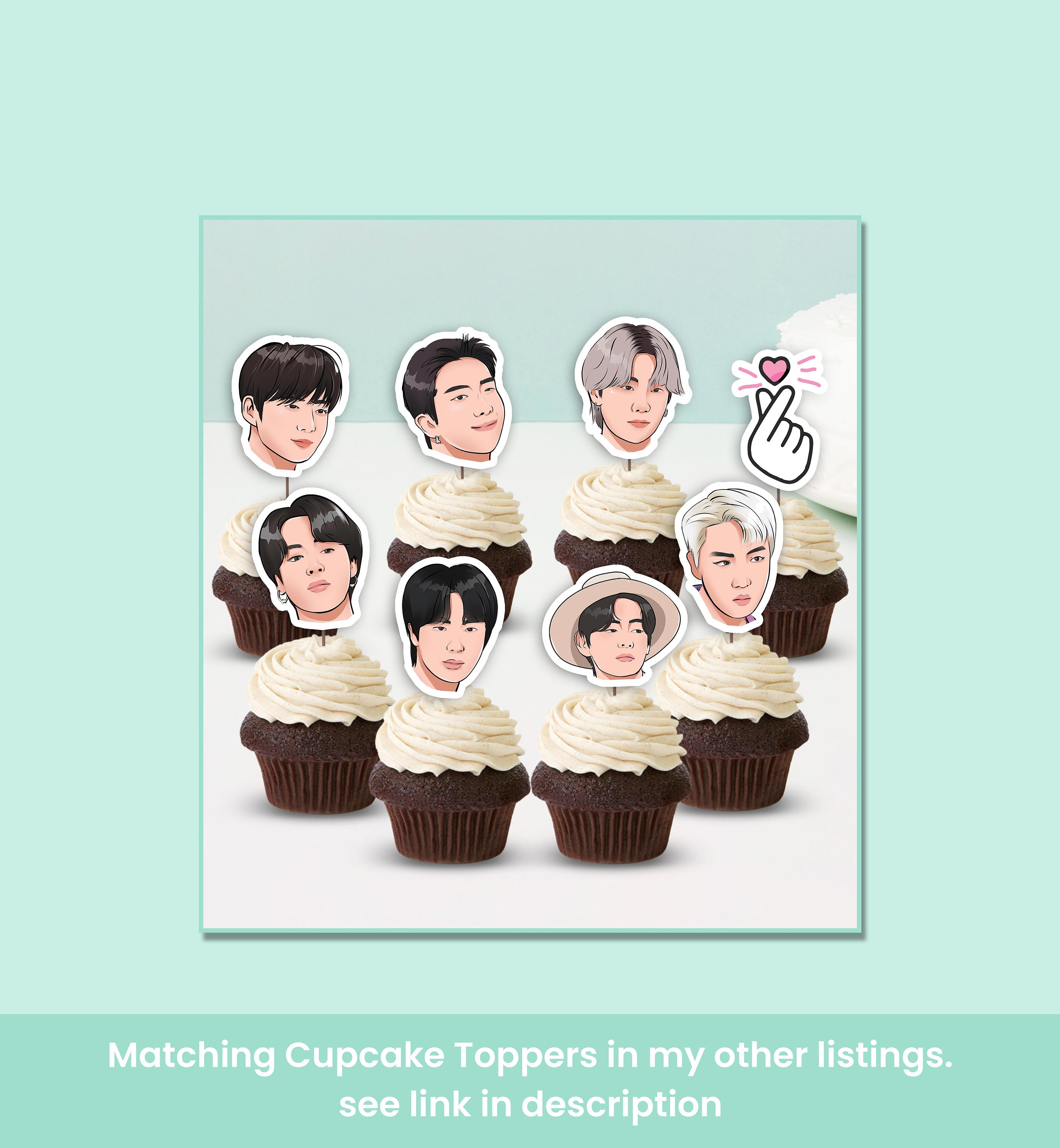 Printable K-pop Boy Band Banner K-pop Themed Party K-pop Boy Band ...