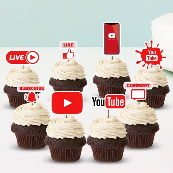 Youtube Party - Etsy