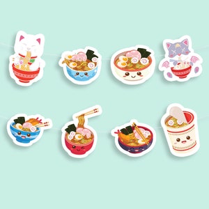 Ramen Lovers Banner | Ramen Themed Party | Ramen Bunting | Ramen ...