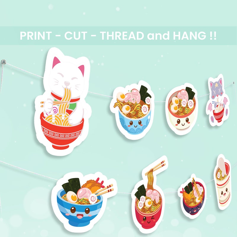 Ramen Stickers - Etsy