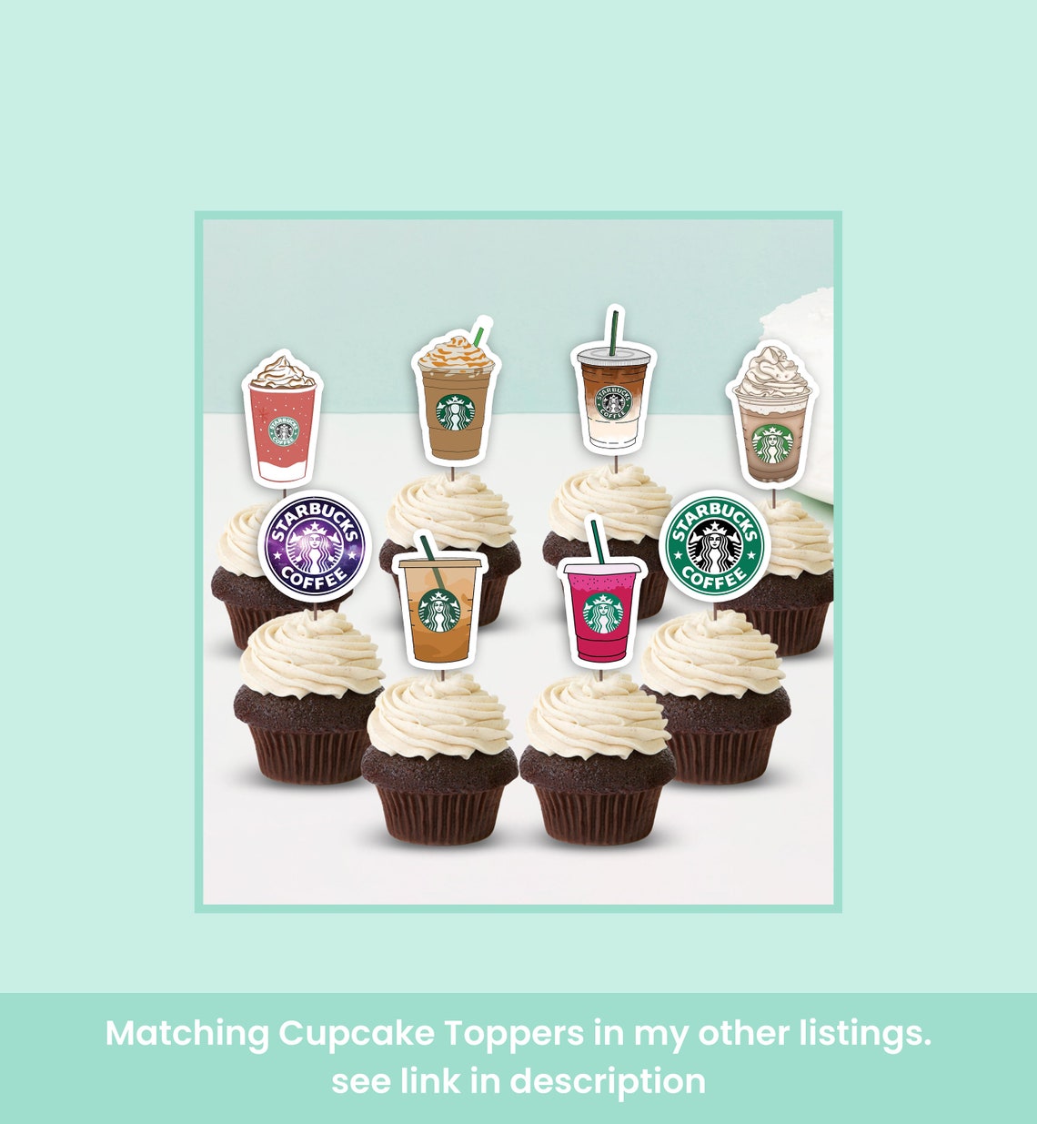 Starbucks Banner Starbucks Themed Party Starbucks Bunting Starbucks ...