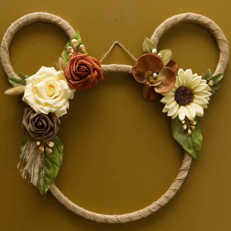 Fall Mickey Wreath - Etsy