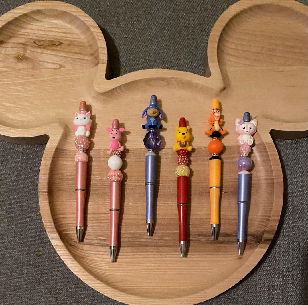 Beaded Character Pens - Disney Characters - Etsy