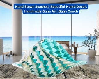 Blown Glass Seashell - Etsy