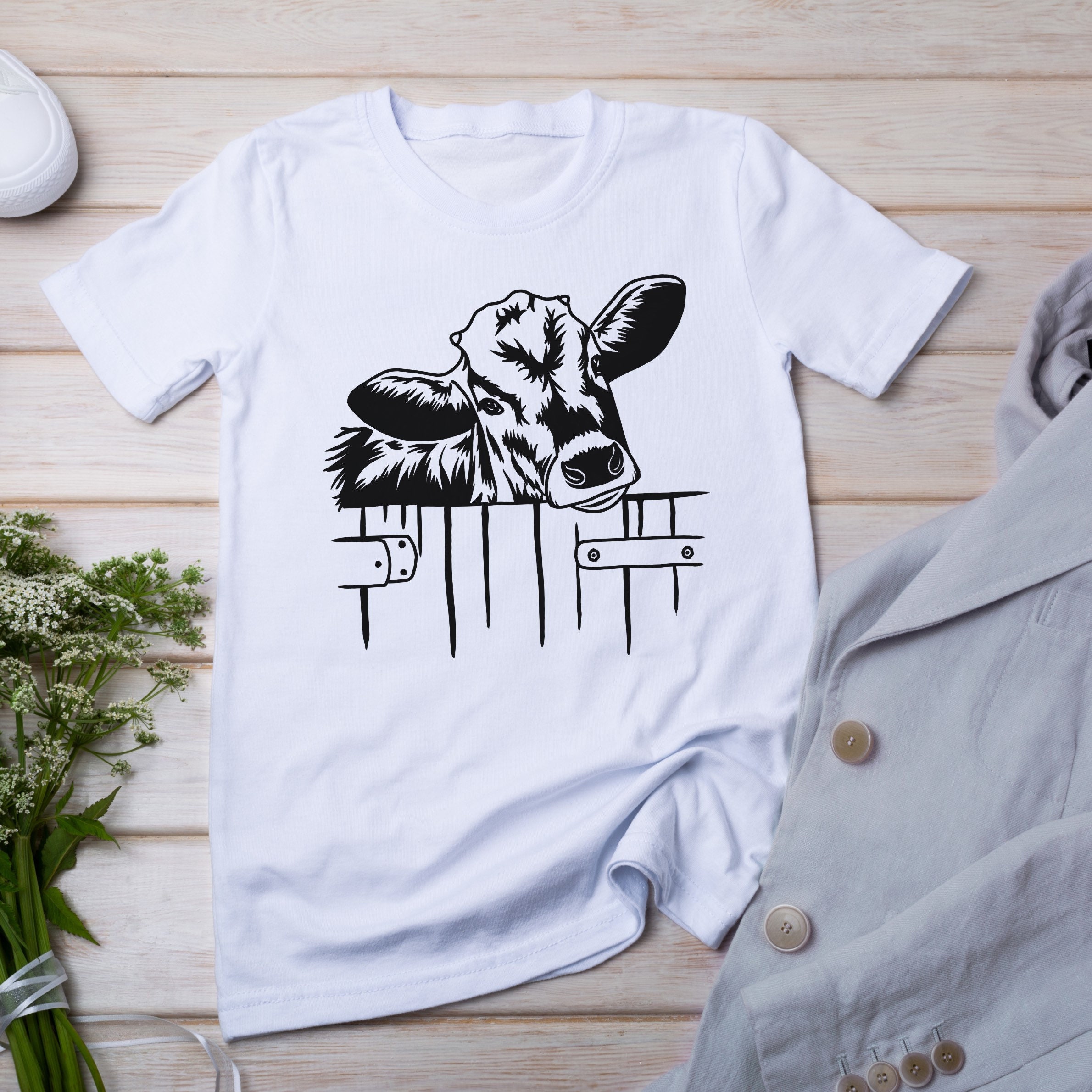 Barn Calf Svg Cow Svg Farm Graphics Baby Cow Svg Calf Clipart Cow Sign ...