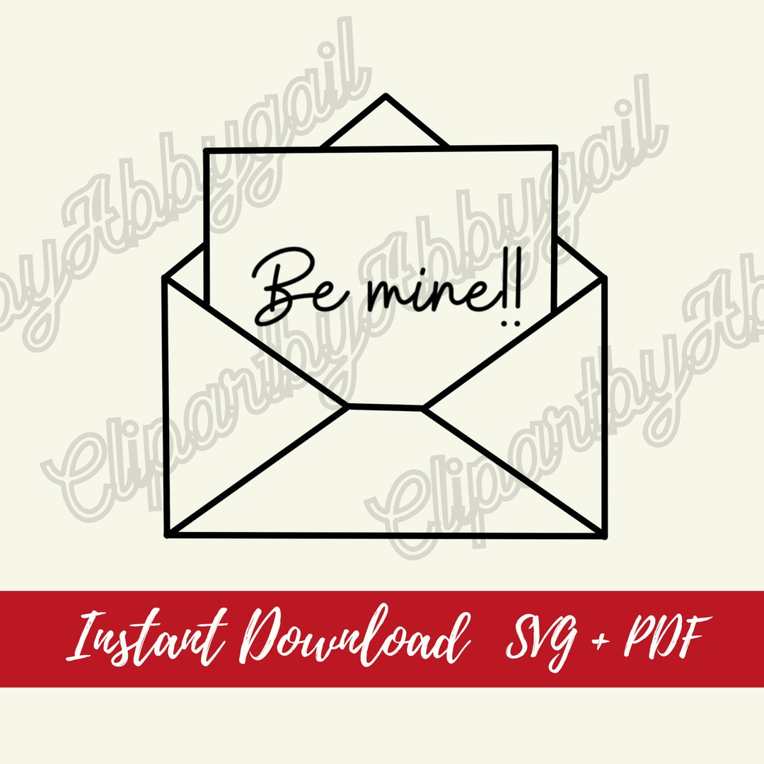 Be Mine Letter Svg | Valentine’s Day Svg | Love Svg | Heart Svg ...