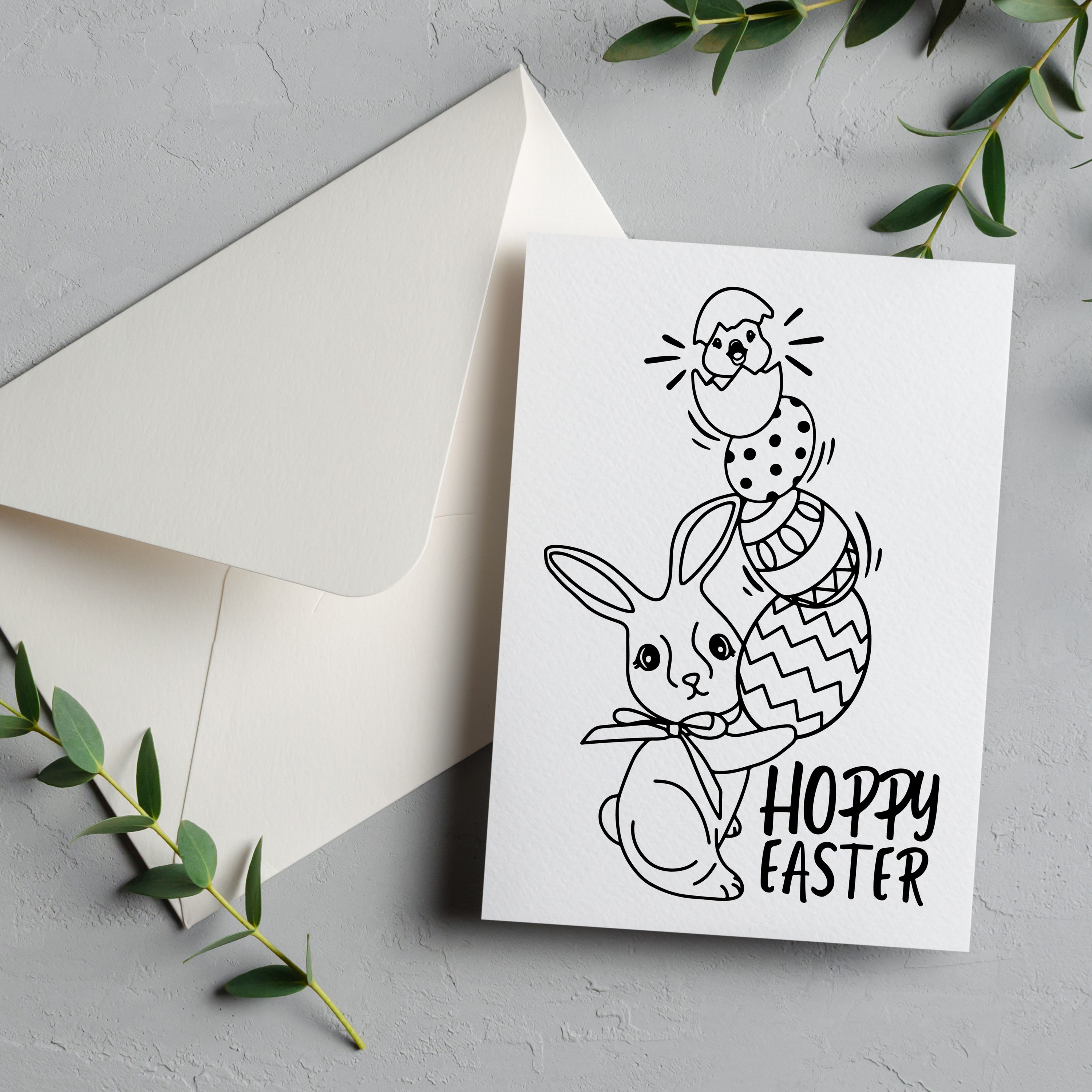 Hoppy Easter Bunny Svg | Easter Bunny Svg | Easter Graphics Svg ...
