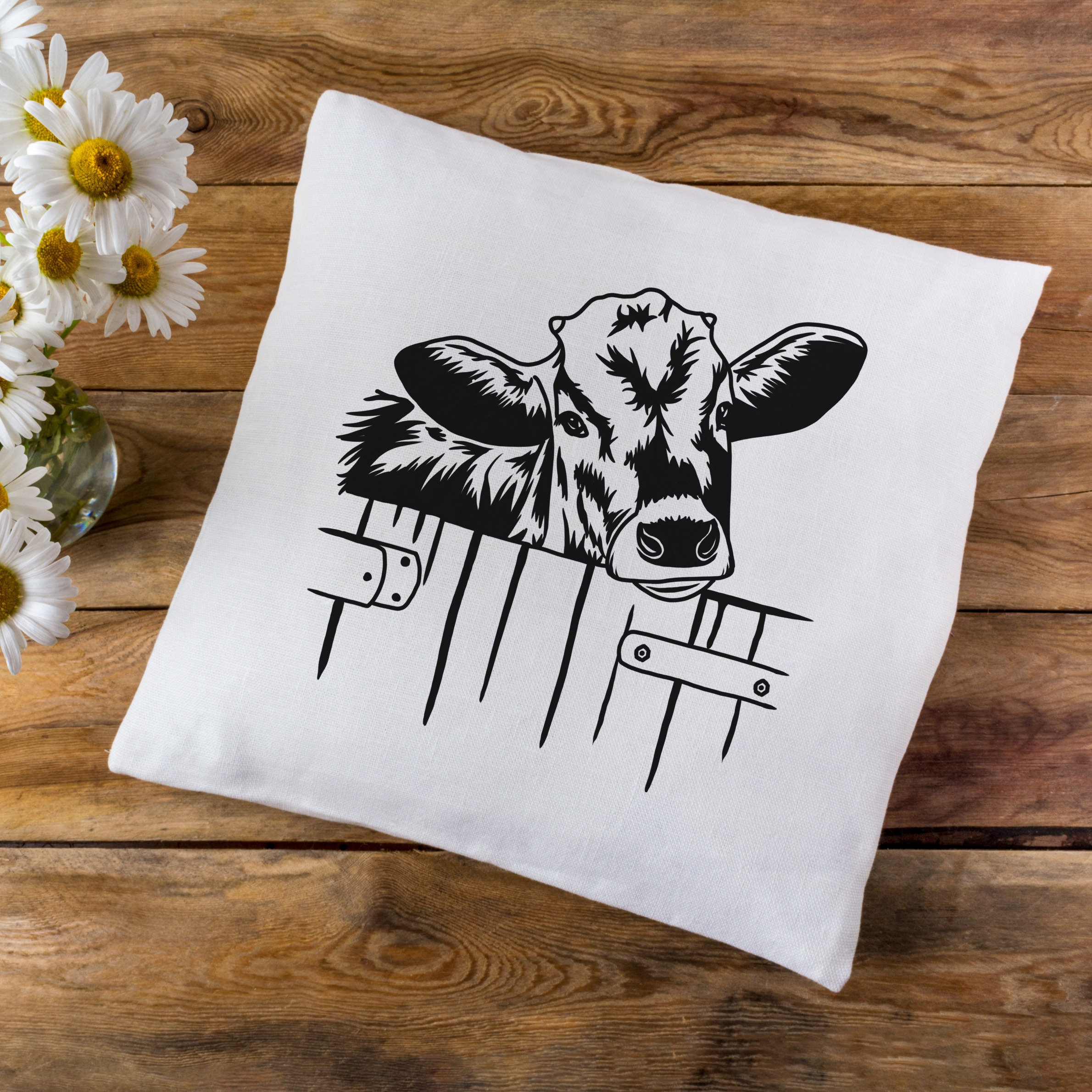 Barn Calf Svg | Cow Svg | Farm Graphics | Baby Cow Svg | Calf Clipart ...