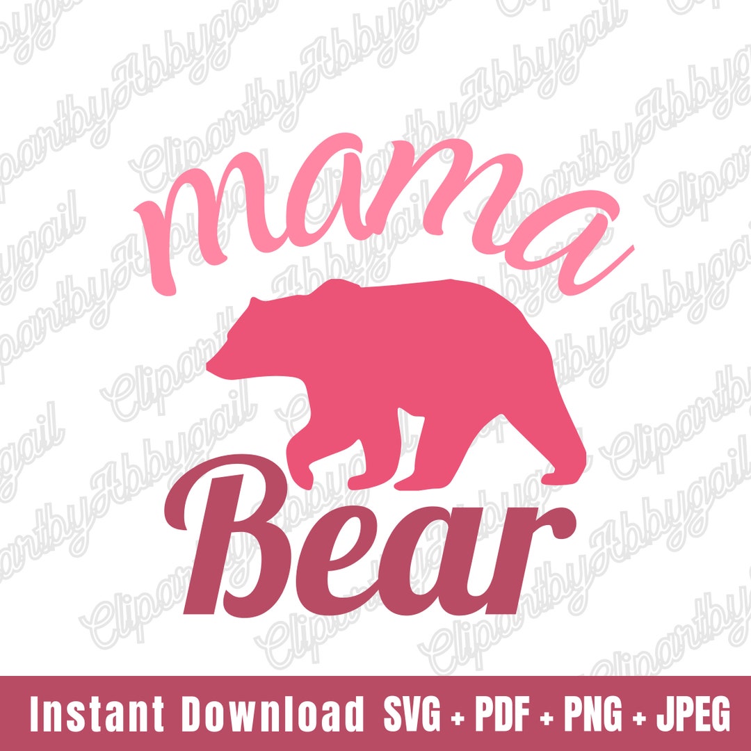 Mama Bear Svg | Blessed Mom Svg | Mama Bear Shirt Svg | Mom Life Svg | Mother's Day | Mom Svg ...