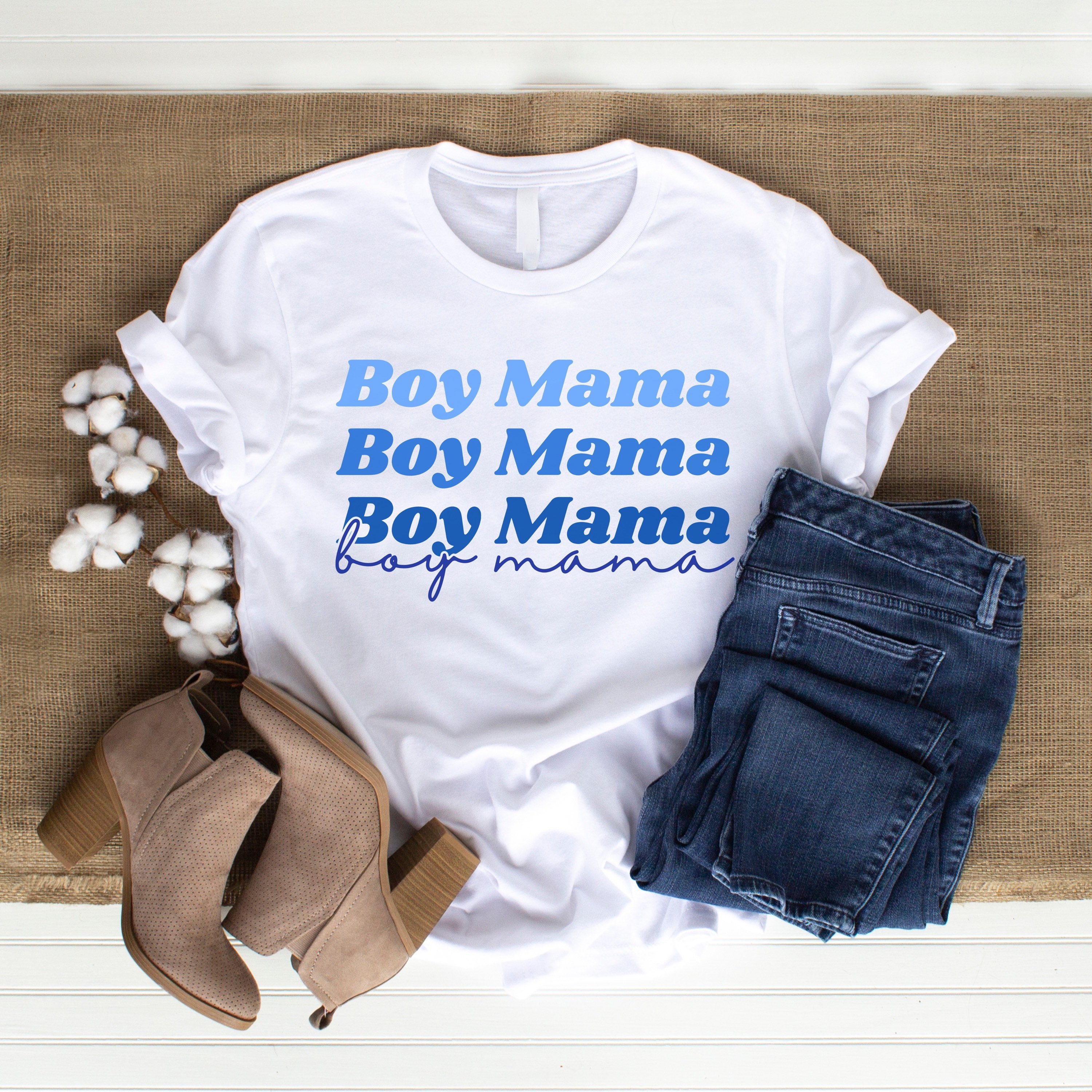 Stacked Boy Mama Svg | Blessed Mom Svg | Mama Shirt Svg | Mom Life Svg ...