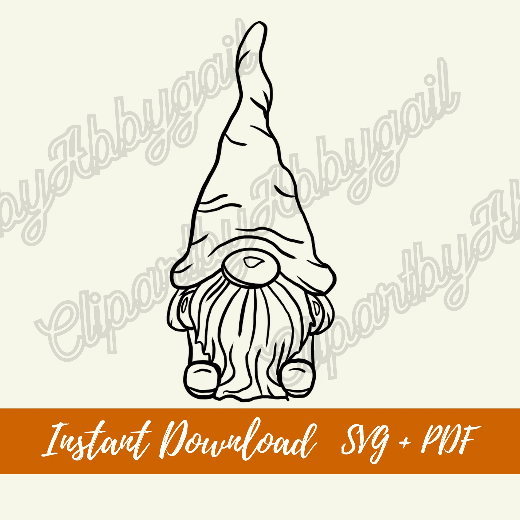 Short Gnome Svg | Gnome Svg Files | | Garden Gnome Svg | Gnome Clipart ...