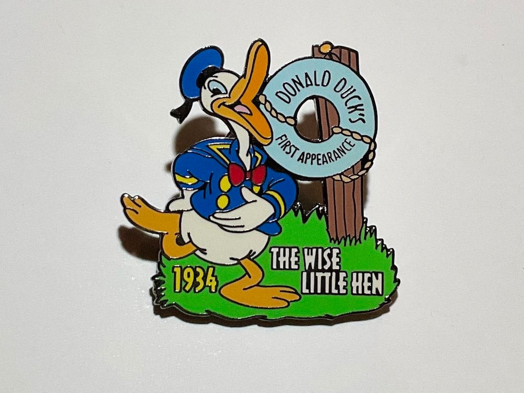Disney Trading Pin: Donald Duck - Etsy