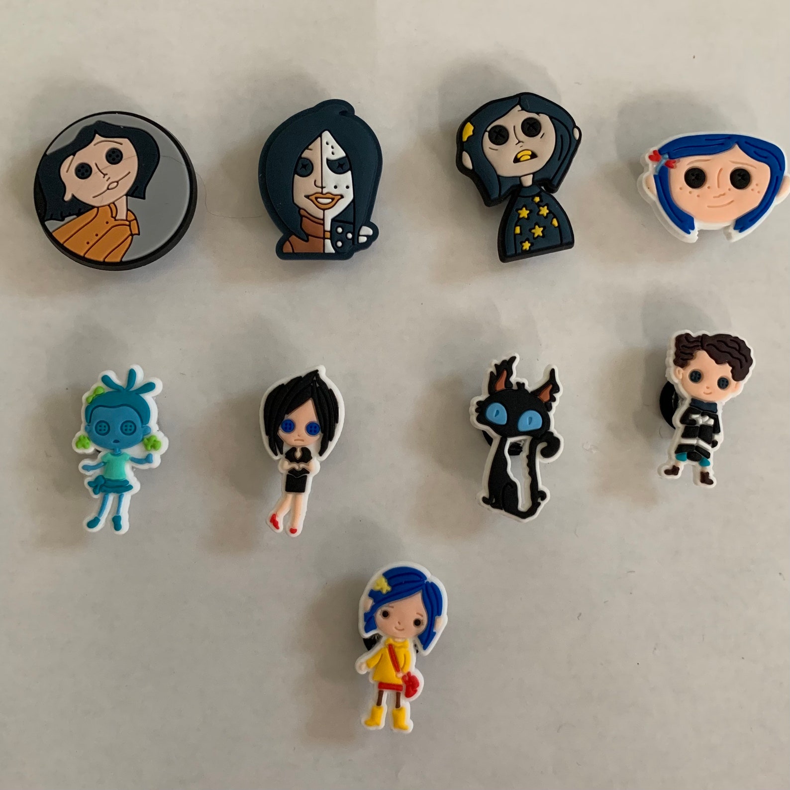 Coraline Croc Charm Shoe Charm Jibbitz Set - Etsy