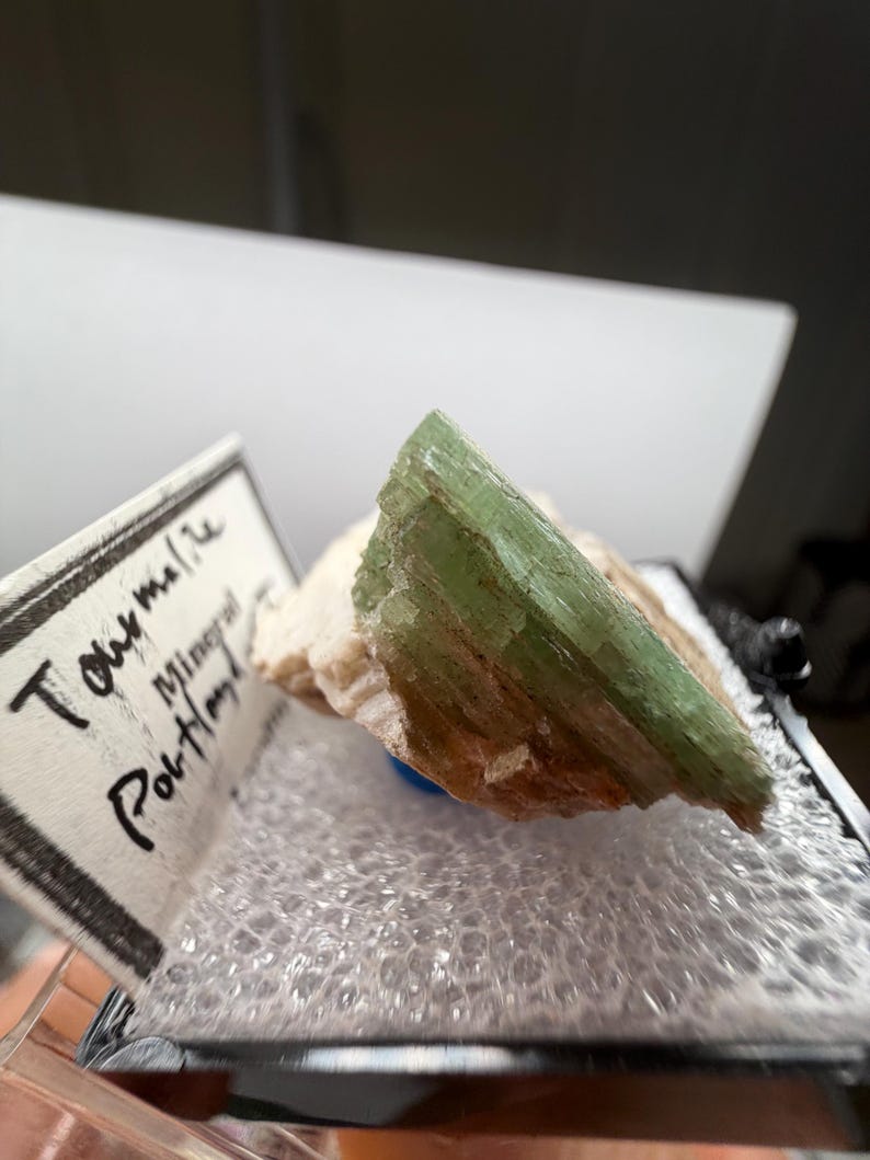 Maine Bi-color Tourmaline, Mt. Mica, Paris Hill, Maine, United States ...