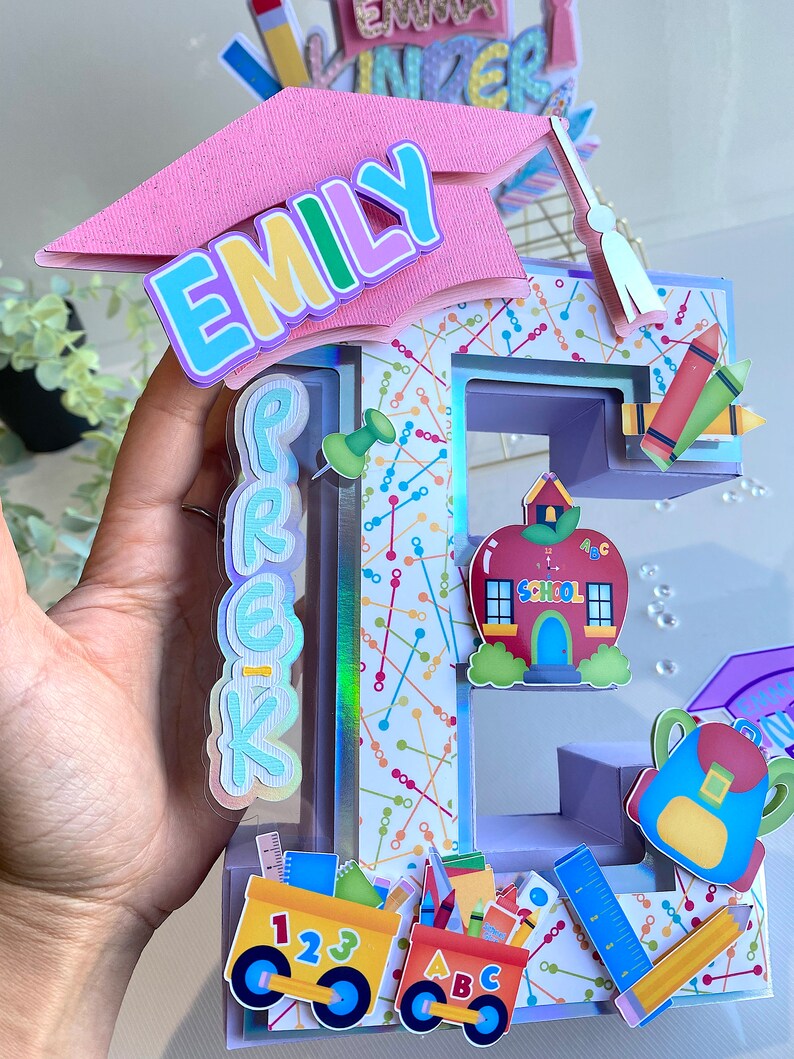 Pre-k Graduation 3D Letter, Graduation 2024, Vpk Graduate, Graduation ...