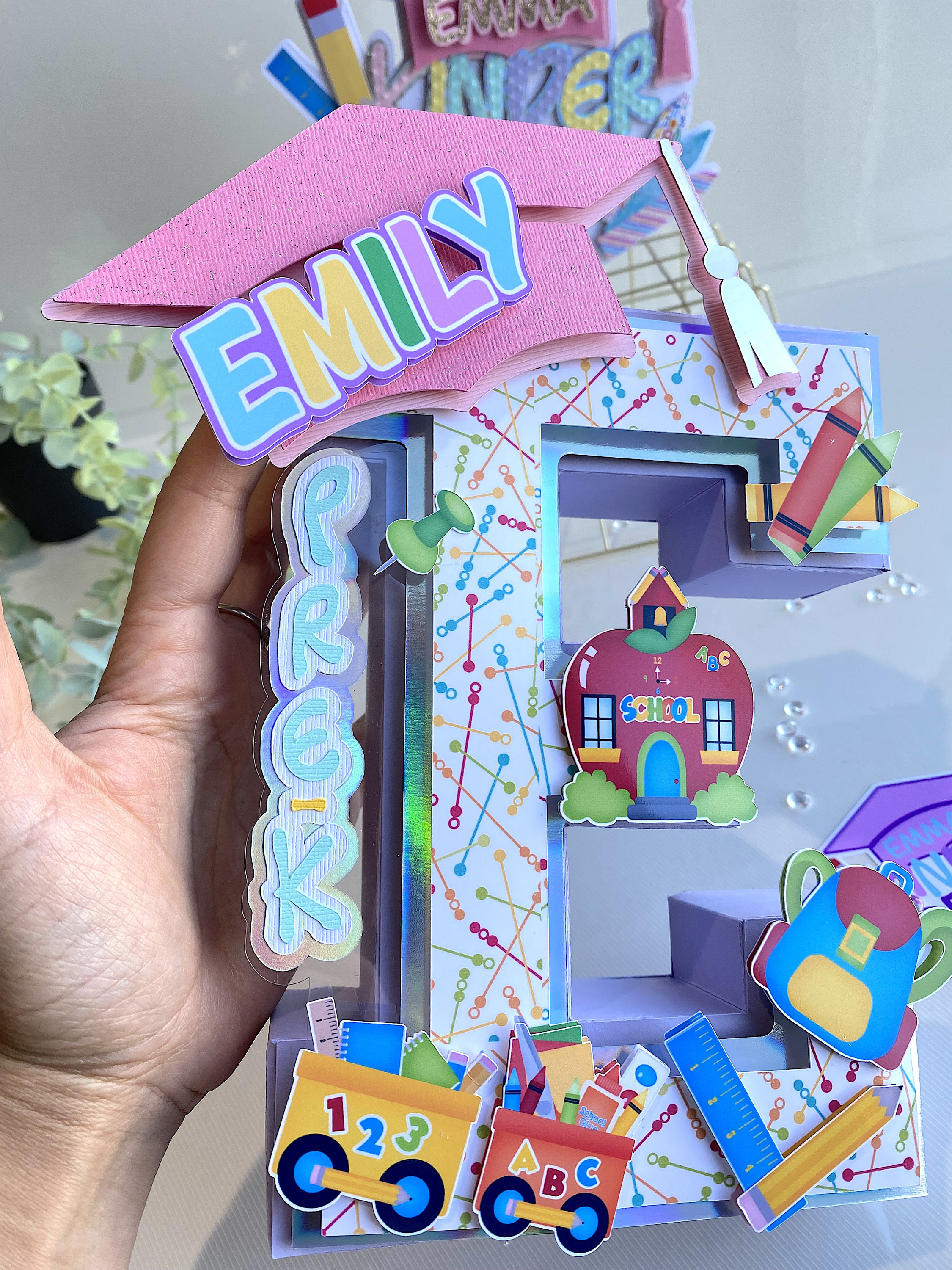 Pre-k Graduation 3D Letter, Graduation 2024, Vpk Graduate, Graduation ...