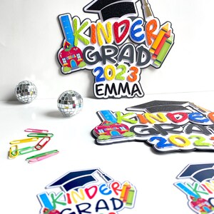 Pre Kindergarten Graduation Cake Topper 2024, Kindergarten Graduation ...