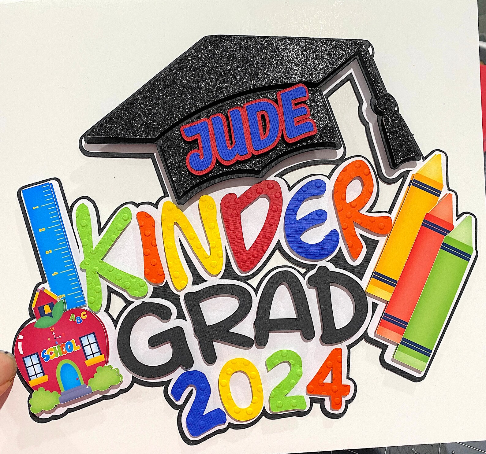 Pre Kindergarten Graduation Cake Topper 2024, Kindergarten Graduation ...