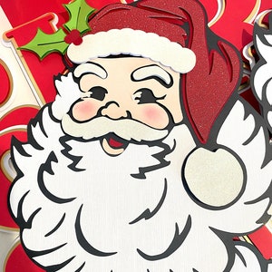 Christmas Banner Decor | Santa Banner | Ho Ho Ho | Santa Claus Banner ...
