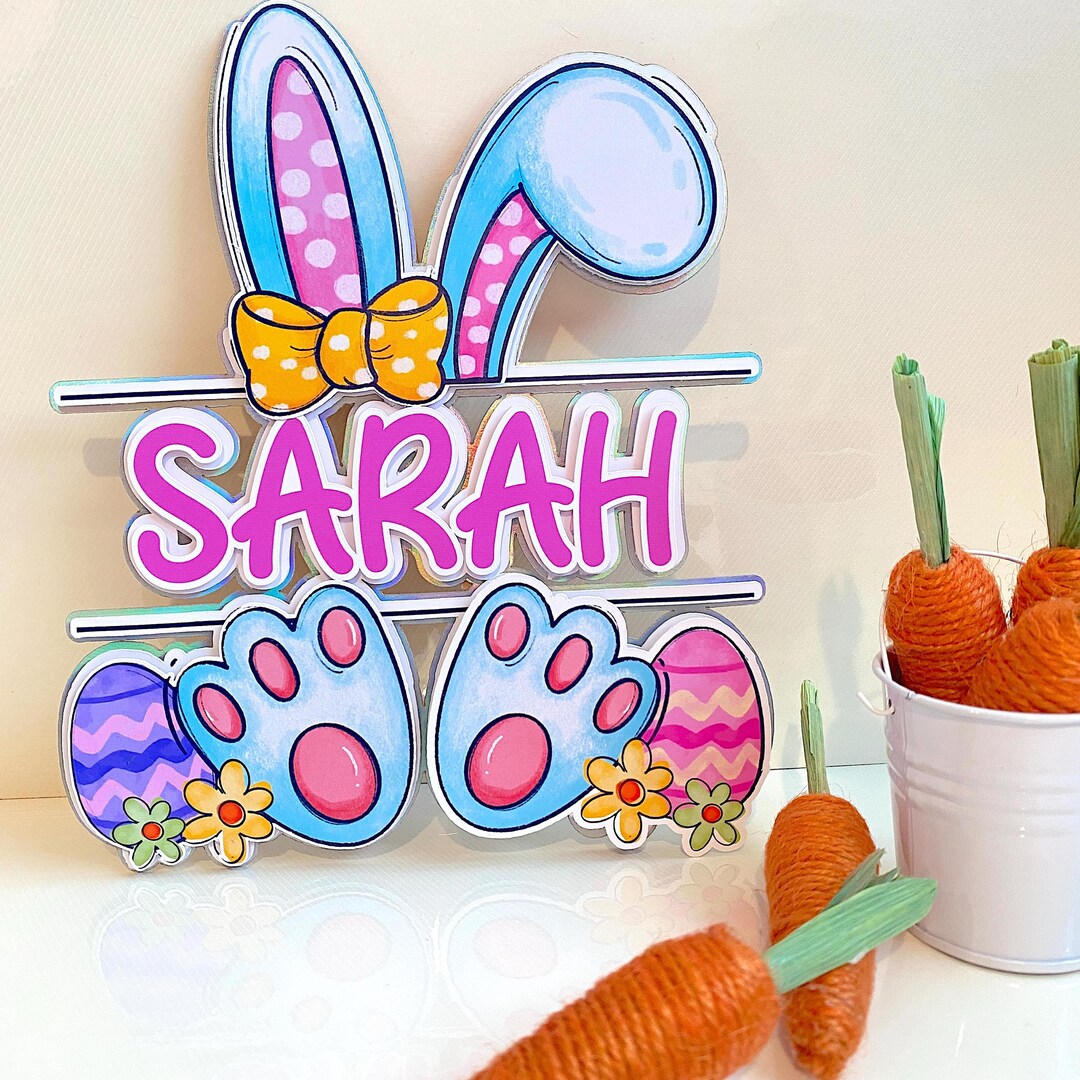 Easter Cake Topper Happy Easter Cake Topper Easter Party Decorations ...
