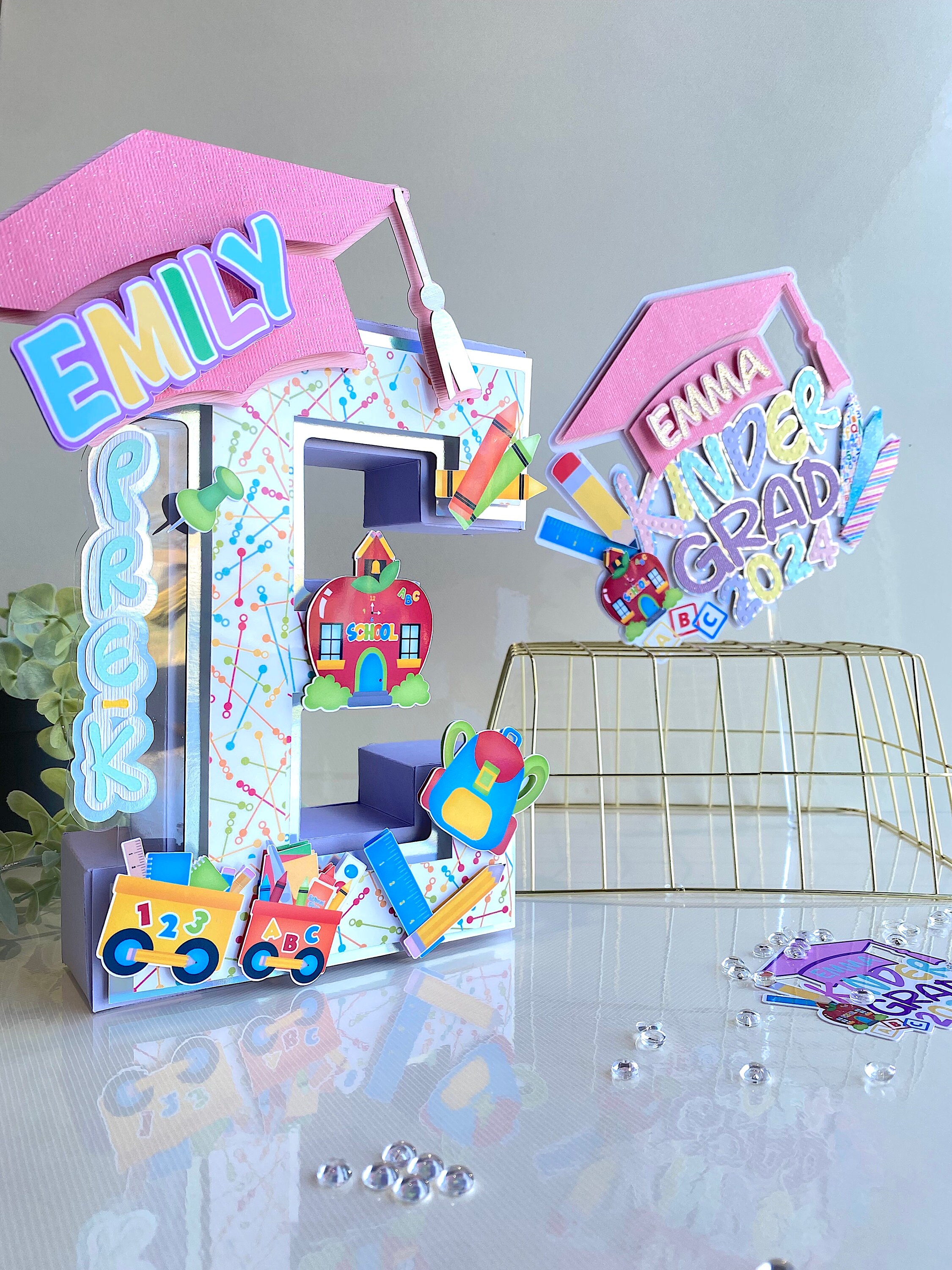 Pre-k Graduation 3D Letter, Graduation 2024, Vpk Graduate, Graduation ...