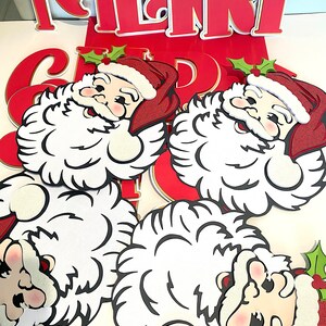 Christmas Banner Decor | Santa Banner | Ho Ho Ho | Santa Claus Banner ...