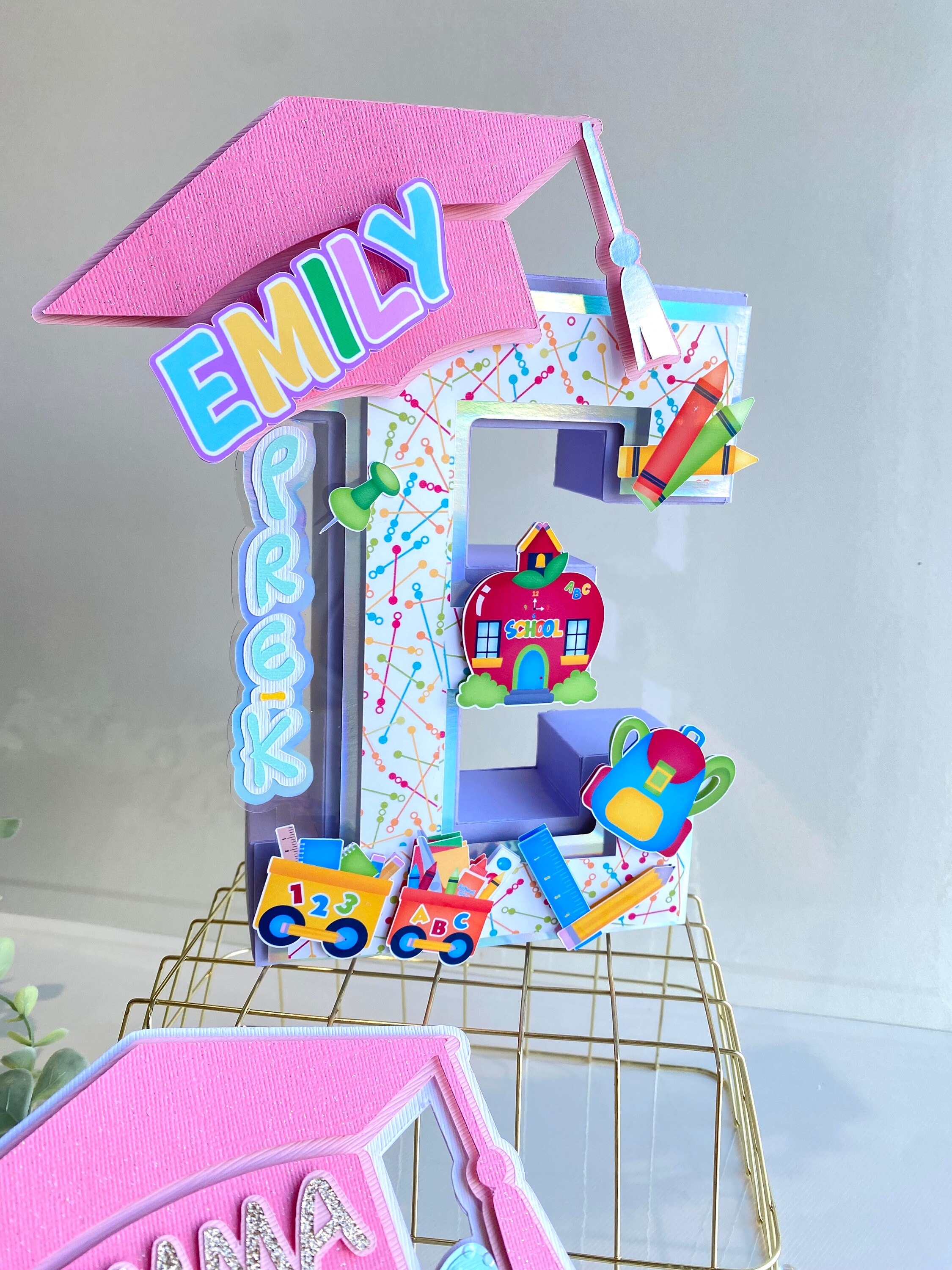 Pre-k Graduation 3D Letter, Graduation 2024, Vpk Graduate, Graduation ...