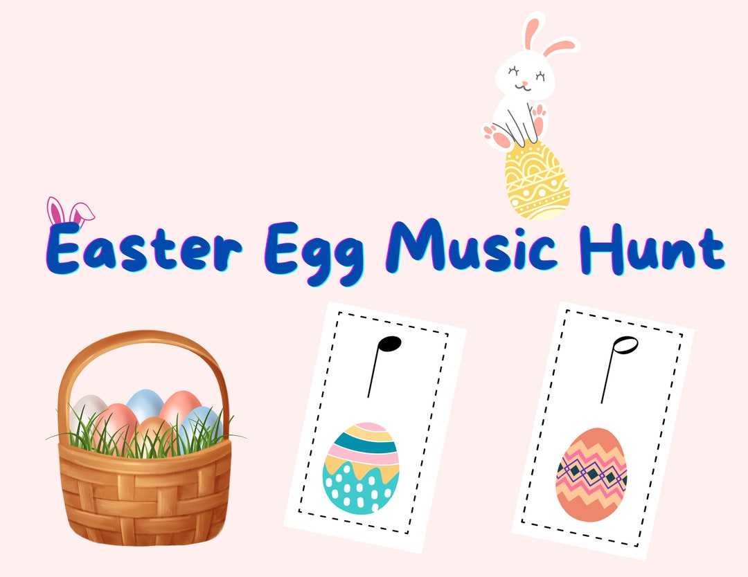 Easter Egg Music Hunt I Piano Lesson Active Game I Young Beginners I ...