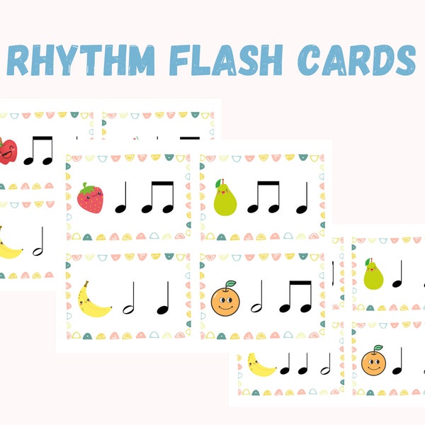 Piano Note Flash Card - Etsy