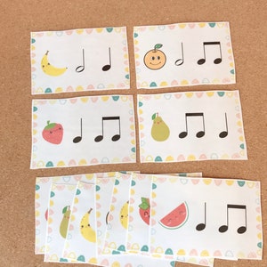 Rhythm Flash Cards I Clapping Activity I Quarter Note I Half Note I Two ...