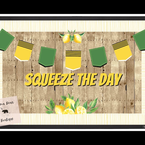 Lemon Bulletin Board - Etsy