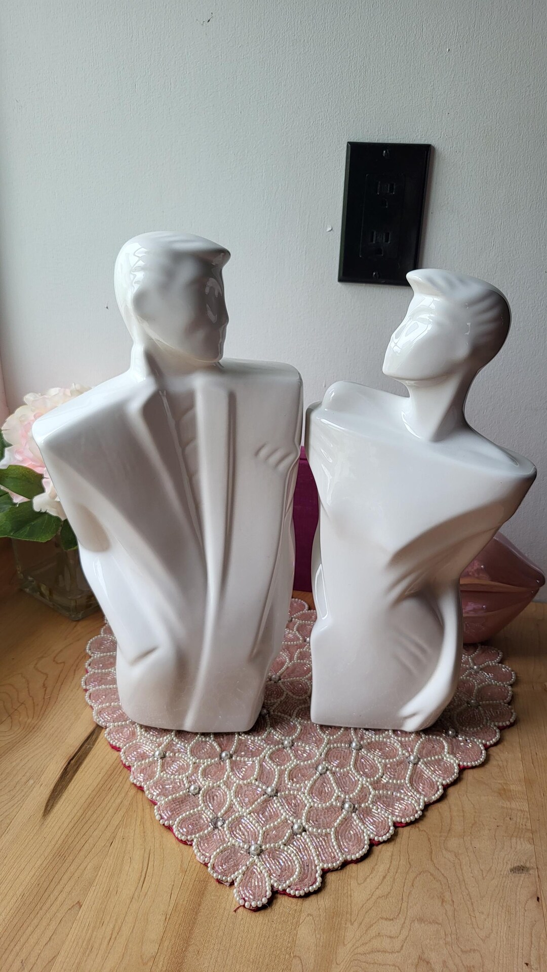 Vintage Large Art Deco 80’s Lindsey B Balkweill Styled Rick Rachel ...