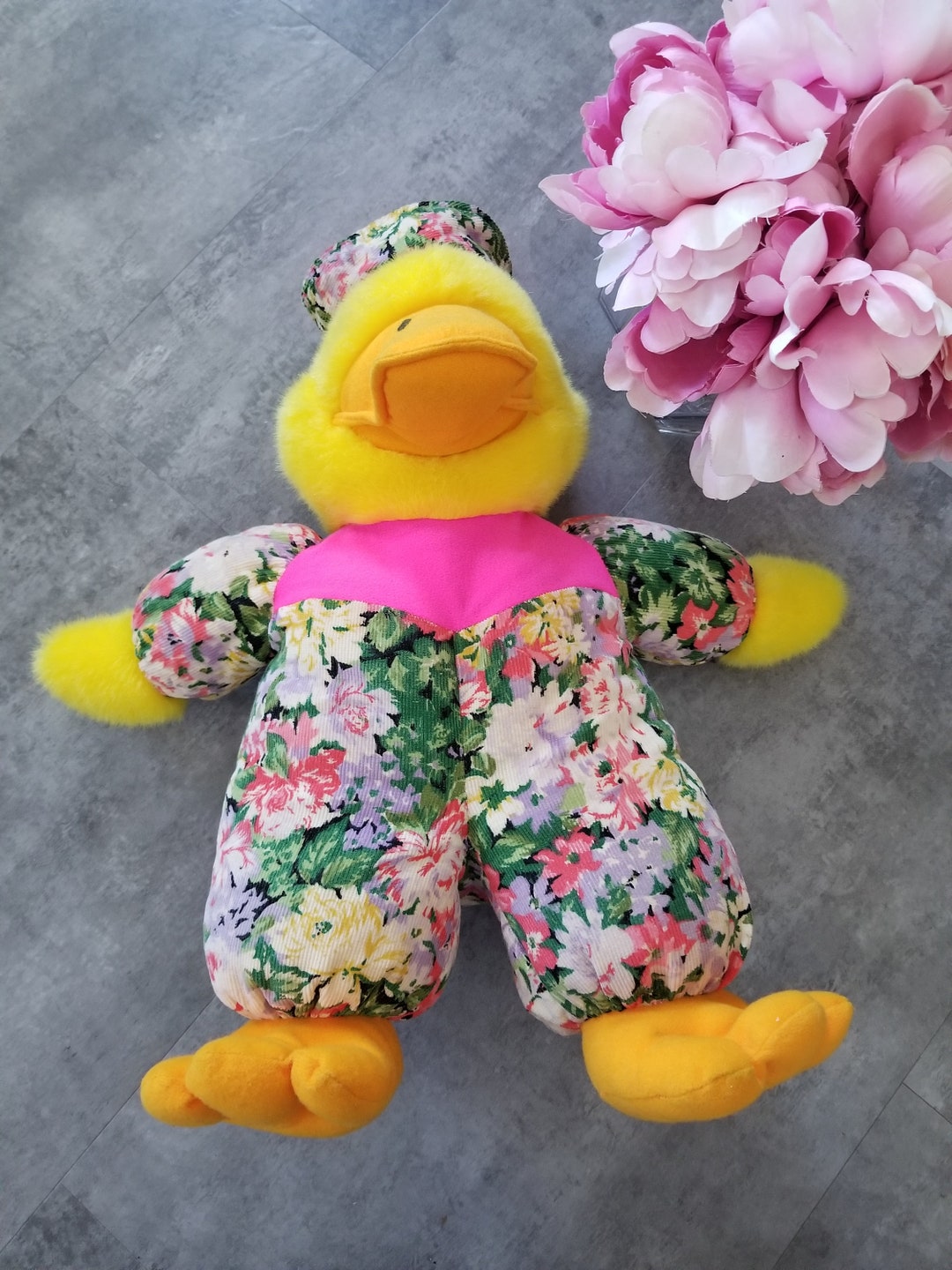 Vintage Danforth Duck 24K Polar Puff Special Effects Plush 17 RARE 1993 ...