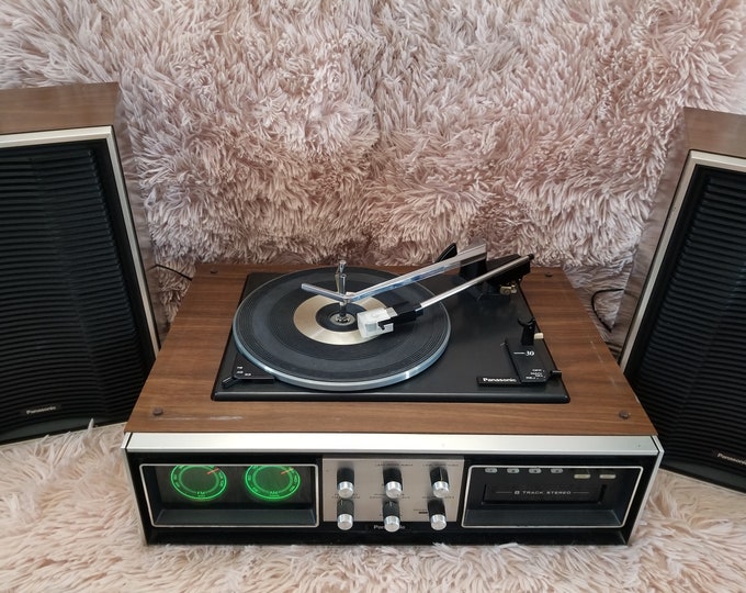 Vintage Panasonic SE-2080C Stereo Record Music Center Radio AM FM Retro ...