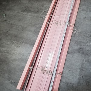 Vintage 80's Old Glossy Pink Blind Venitian Blind - Etsy