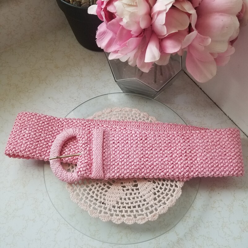 Pink Belt - Etsy