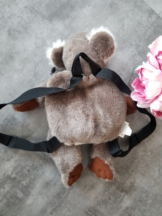 Vintage 1995 Jay-Gur Stuffed Koala Backpack 90's - Gem