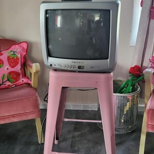 Vintage Mini TV Electrohome 13" TV Retro Color Television With Remote ...