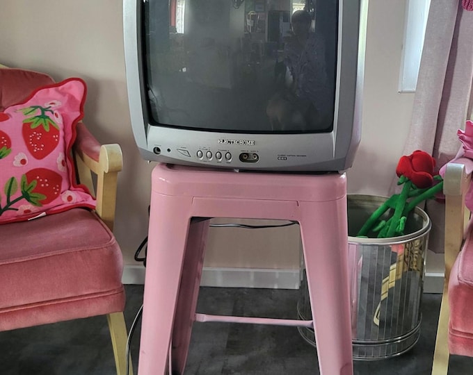 Vintage Mini TV Electrohome 13" TV Retro Color Television With Remote ...