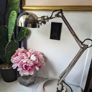 Ikea Chrome Forsa Desk Table Work Lamp Adjustable - Etsy