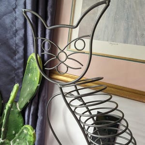 Funky Vintage Retro Cat Iron & Wire CD or DVD Holder CD Rack - Etsy