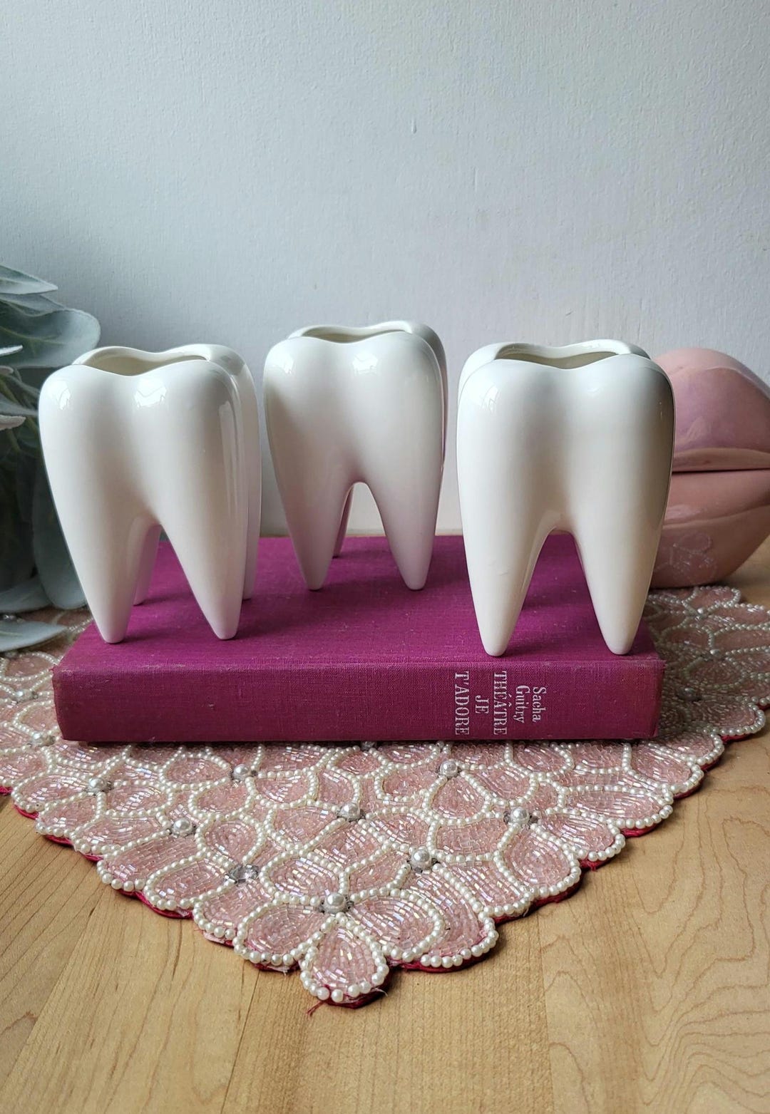 ONE Molar Vase, Dental Vase, Tooth Vase, Dental Planter, Tooth Planter ...