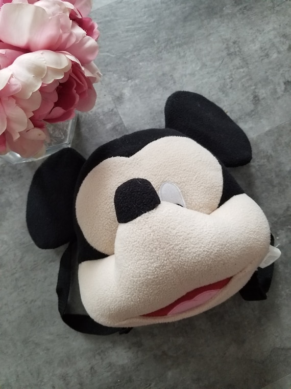 Vintage Y2K Disney Mickey Mouse Plush Stuffed Backpac… - Gem