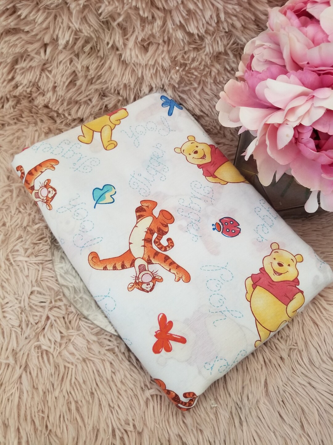 Vintage Disney Winnie the Pooh, Tigrou Twin Bedsheet Kids Room Interior ...
