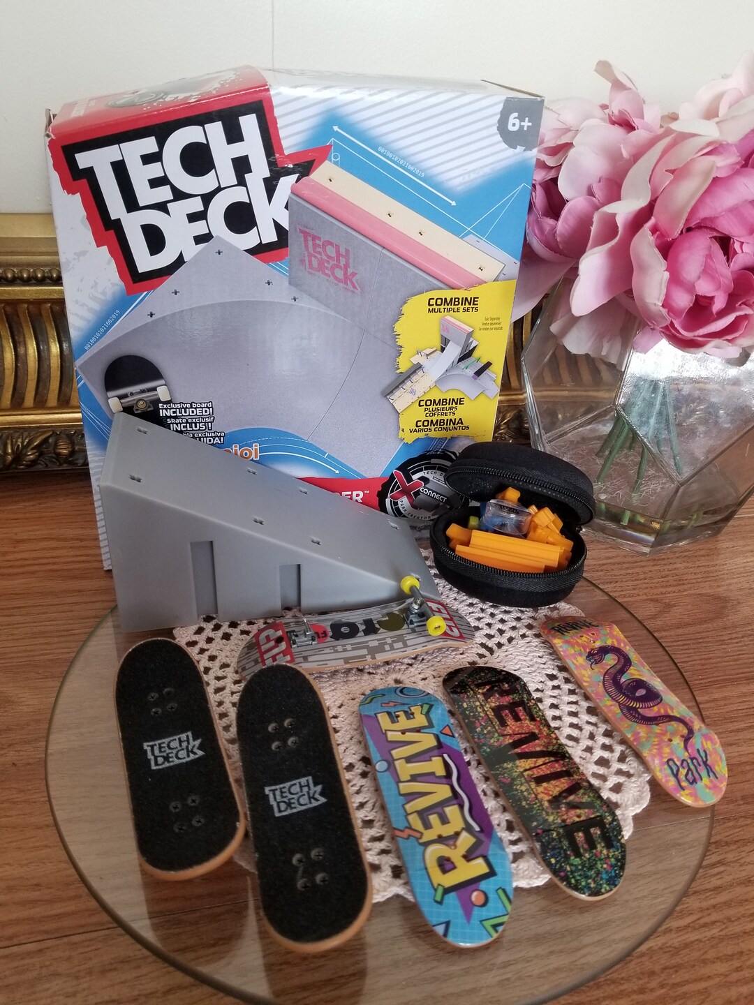 Vintage Tech Deck Fingerboard Little Set of Boards and One Ramp - Etsy