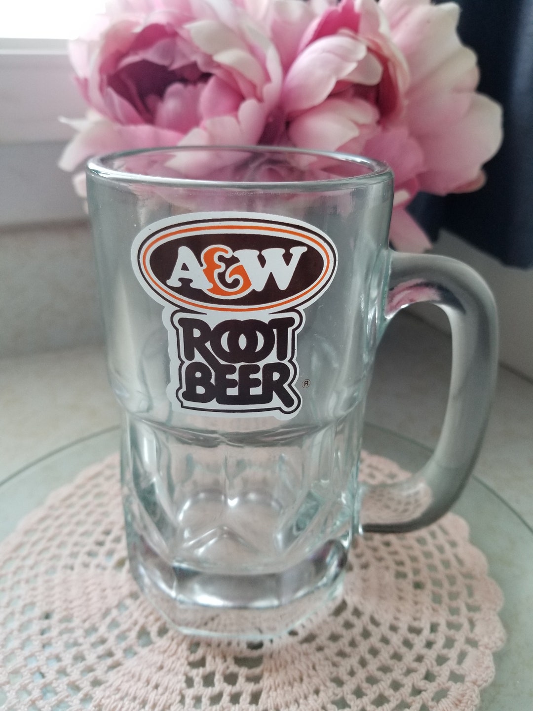 Rare Vintage 1980s Large A&W Root Beer Glass Mug Excellent Condition - Etsy
