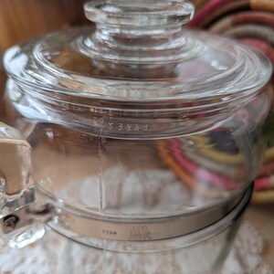 Vintage 7759 Pyrex Flameware Percolateur Pyrex 6 Cup Percolator Clear ...