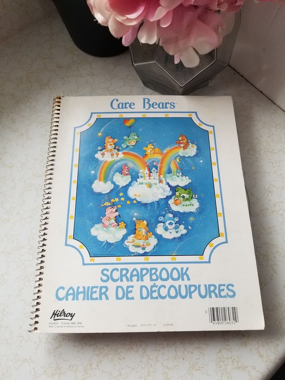 Vintage Hilroy Care Bears Scrapbook Coiled Journal Notebook - Etsy